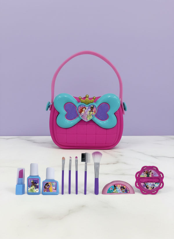 Set cartera princesa bebe niña PT-PR-RP37 juguete maquillaje minnie di ...